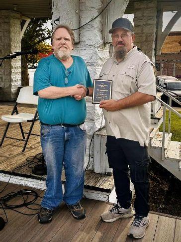 Geisendorfer Receives Community Service Award – Shelby County Herald